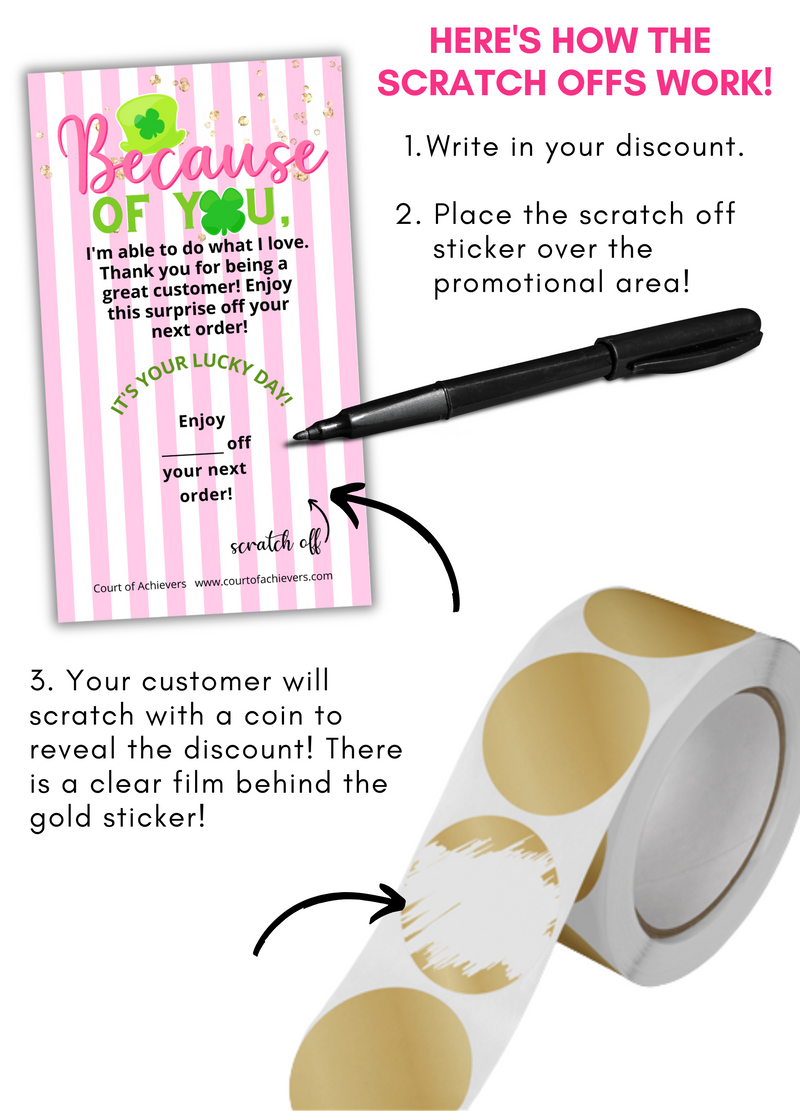 Feeling Lucky Scratch Offs – Court of Achievers