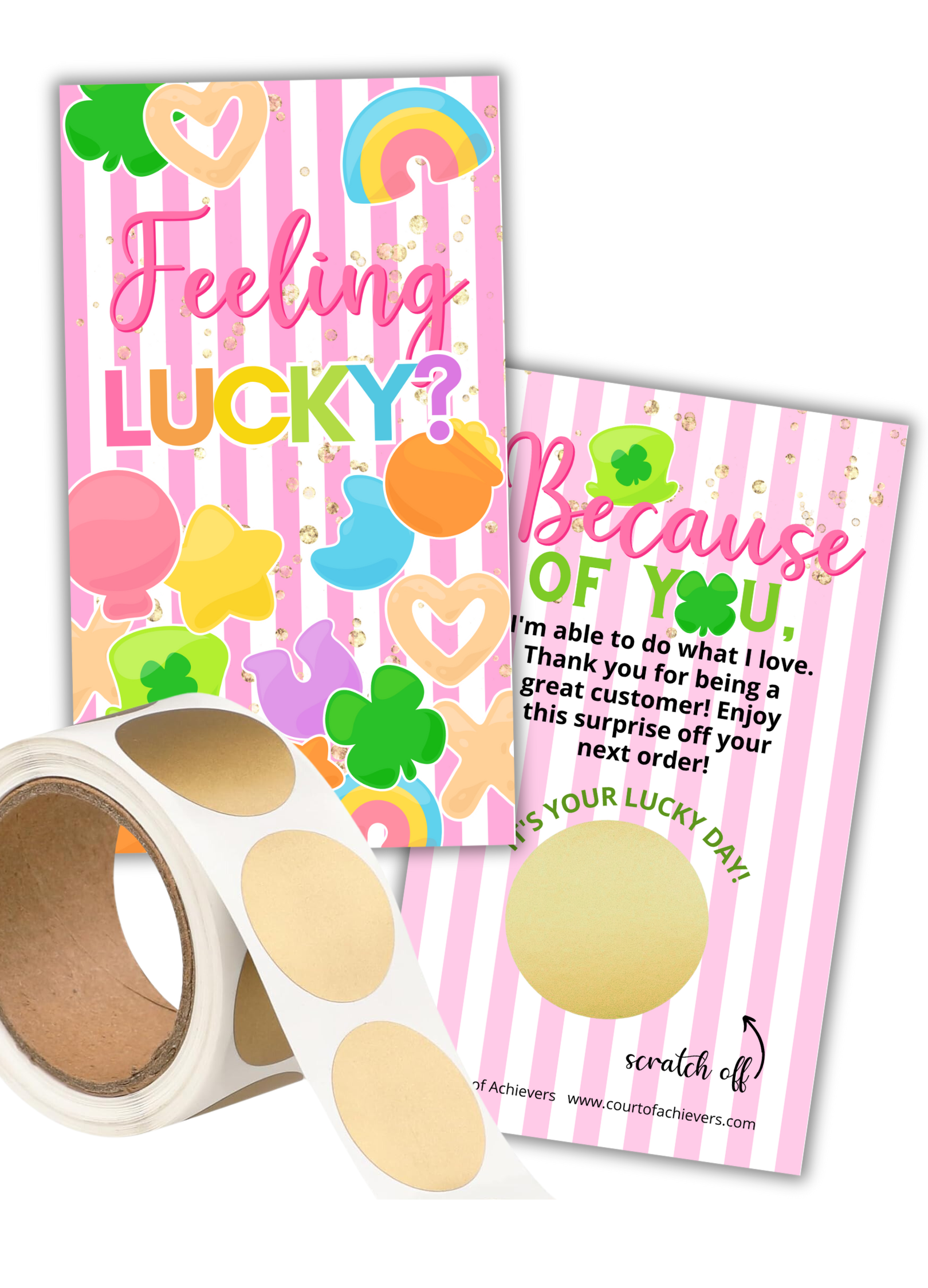 Feeling Lucky Scratch Offs – Court of Achievers