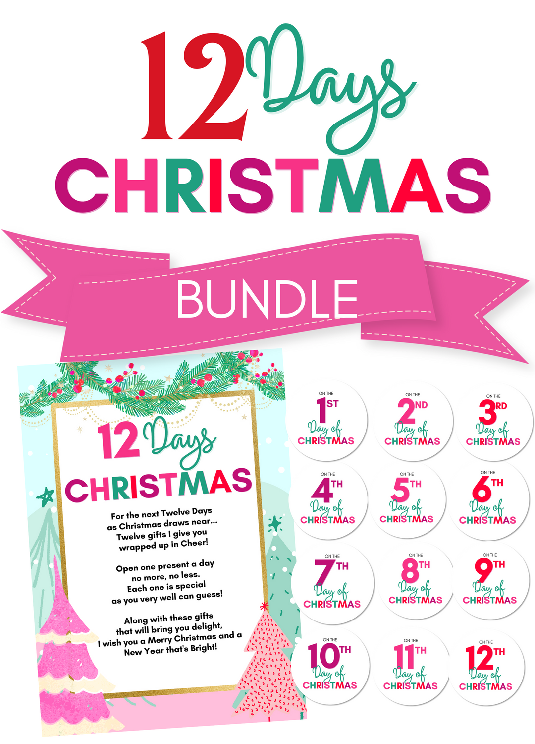 NEW 12 Days of Christmas Bundle – Court of Achievers